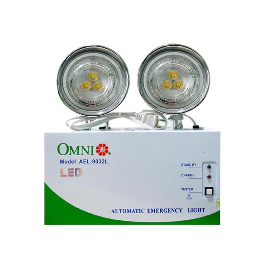 Omni LED Automatic Emergency Light (AEL-9032L) – Niolin Industrial Supply