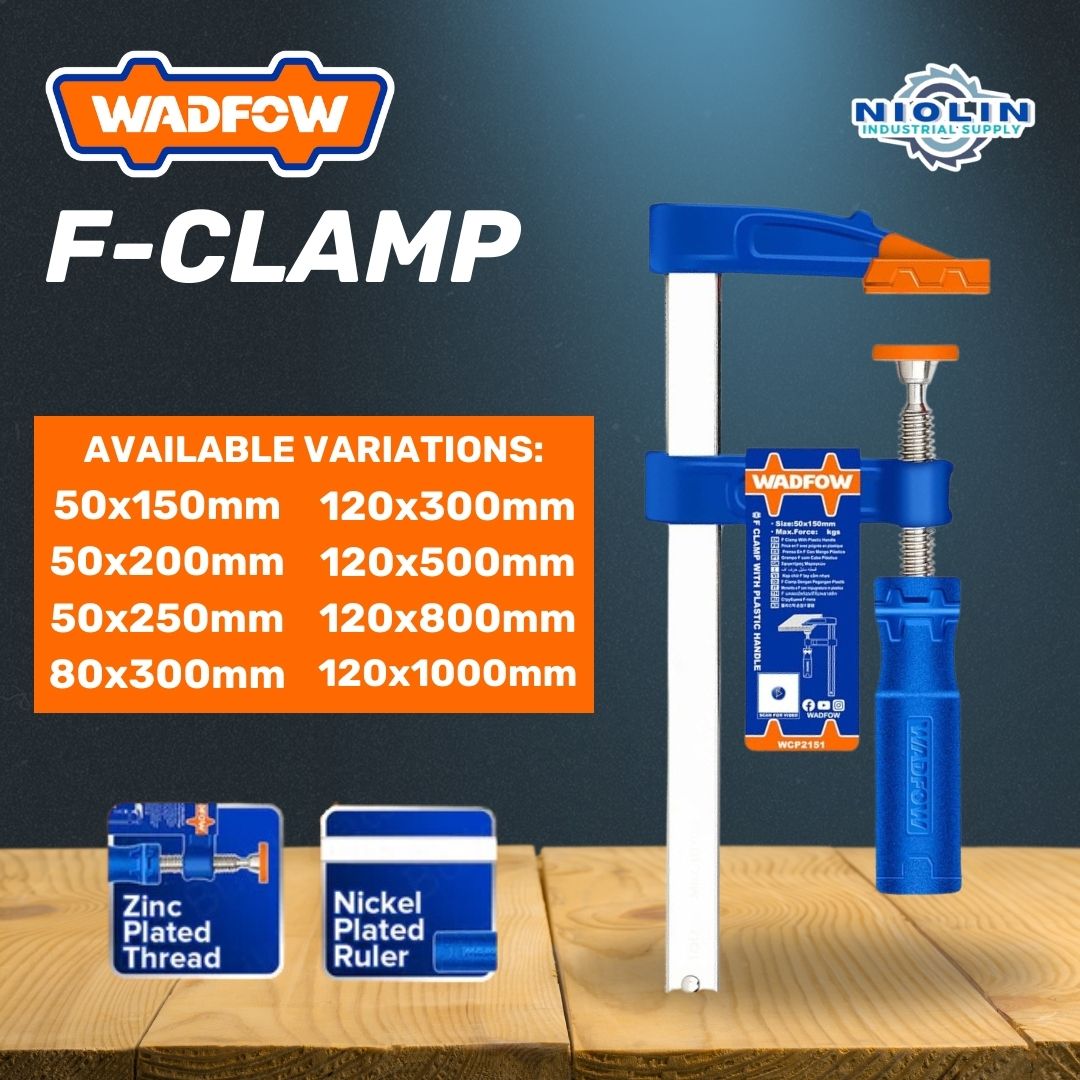 WADFOW F-CLAMP SOLD PER PIECE – Niolin Industrial Supply