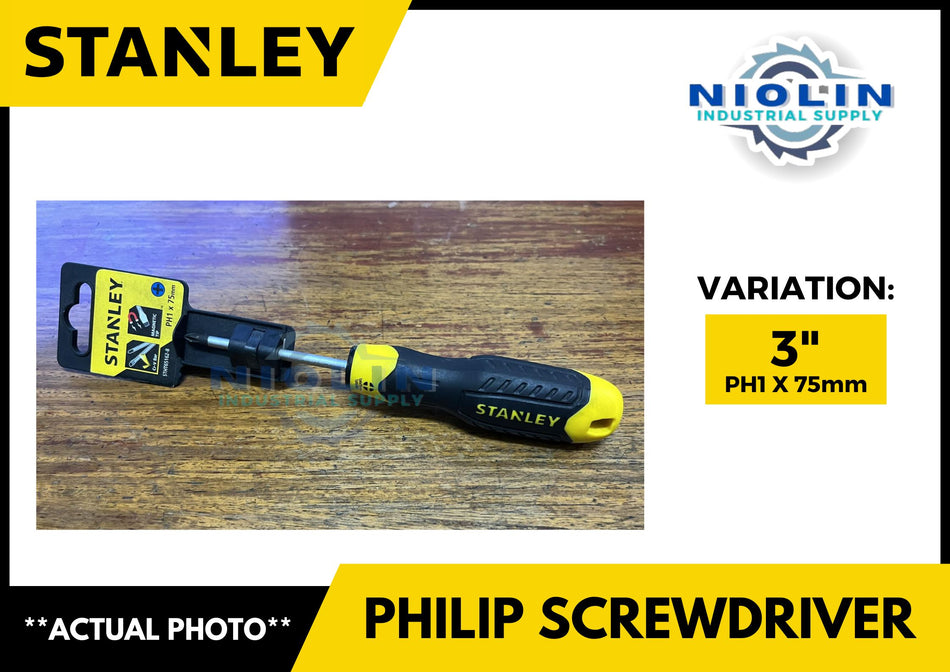 STANLEY Philip Screwdriver – Niolin Industrial Supply