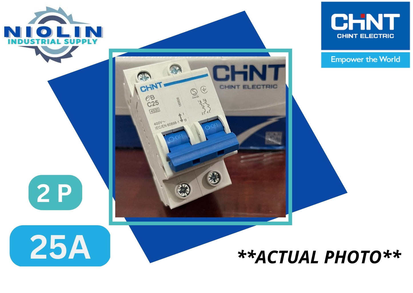 Original CHINT Miniature Circuit Breaker – Niolin Industrial Supply