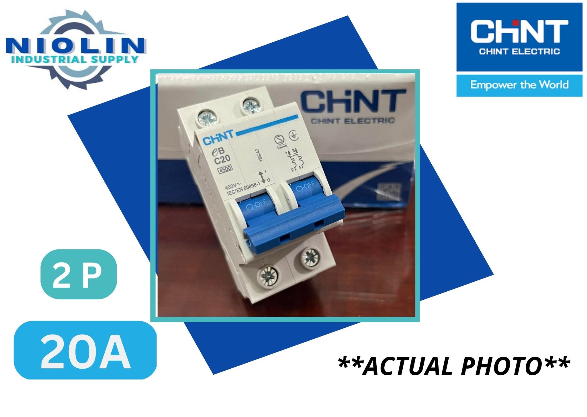 Original CHINT Miniature Circuit Breaker – Niolin Industrial Supply