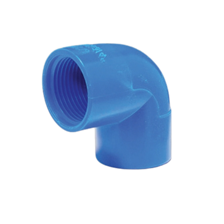 ROYU BLUE PVC WATER 90 THREADED ELBOW – Niolin Industrial Supply