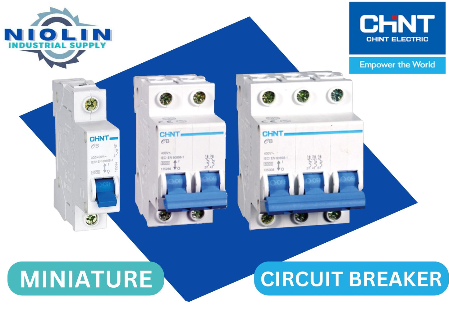 Original CHINT Miniature Circuit Breaker – Niolin Industrial Supply