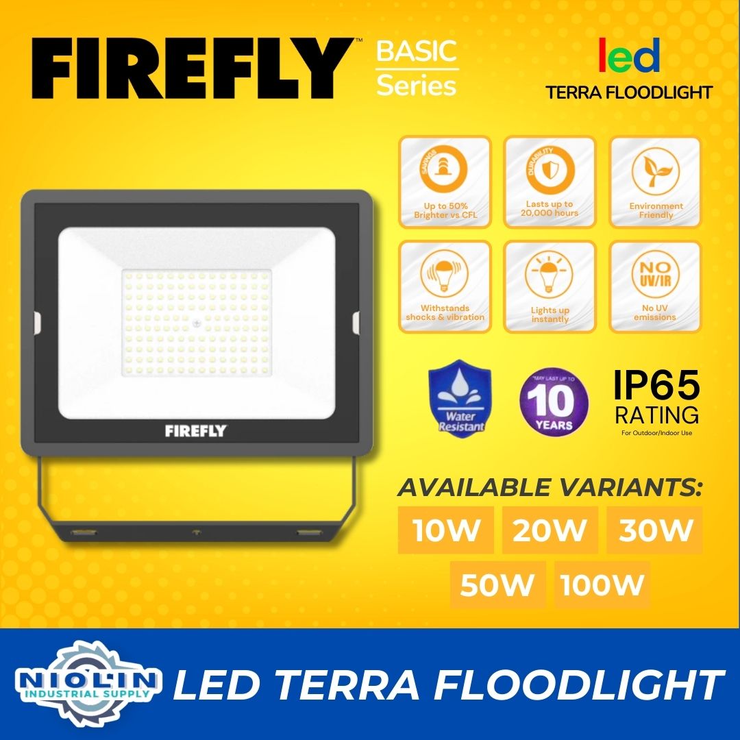 FIREFLY Basic Series TERRA LED FLOODLIGHT – Niolin Industrial Supply