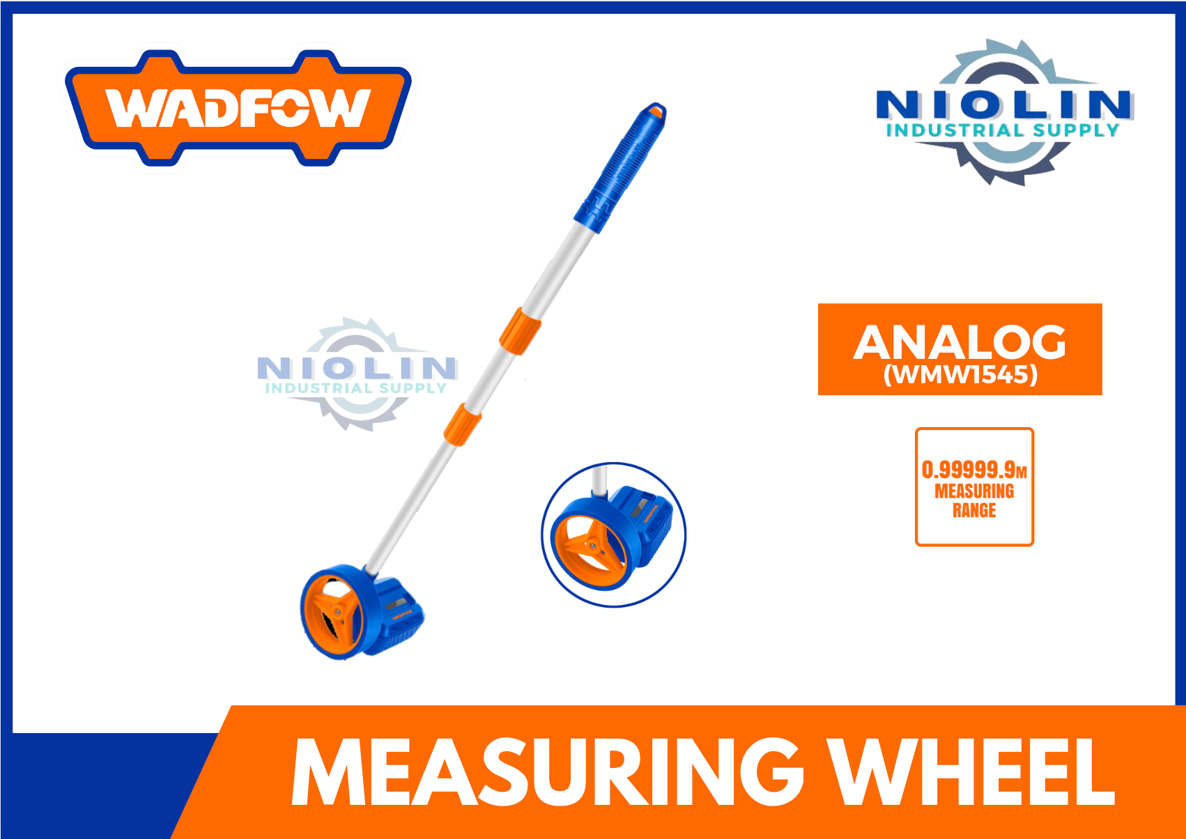 WADFOW Measuring Wheel / Roller Meter (Analog) – Niolin Industrial Supply