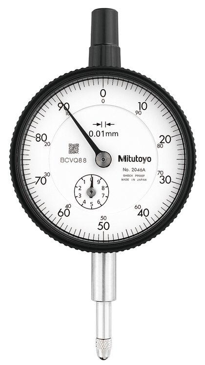 Mitutoyo Dial Indicator ( Model: 2046A ) Range: 10mm – Niolin ...