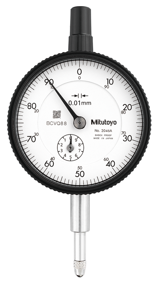 Mitutoyo Dial Indicator ( Model: 2046A ) Range: 10mm – Niolin ...