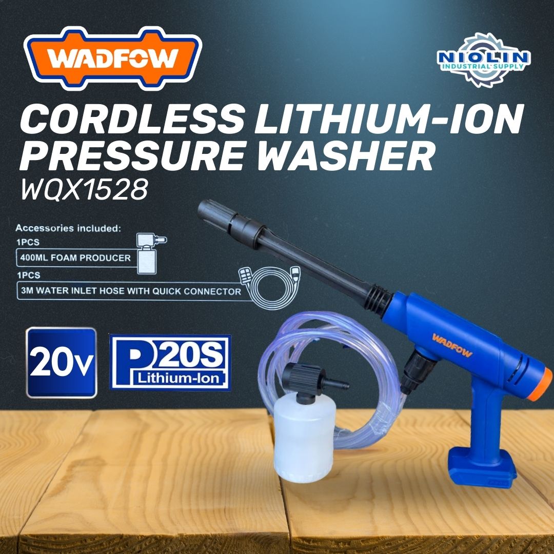 WADFOW LITHIUM-ION PRESSURE WASHER – Niolin Industrial Supply