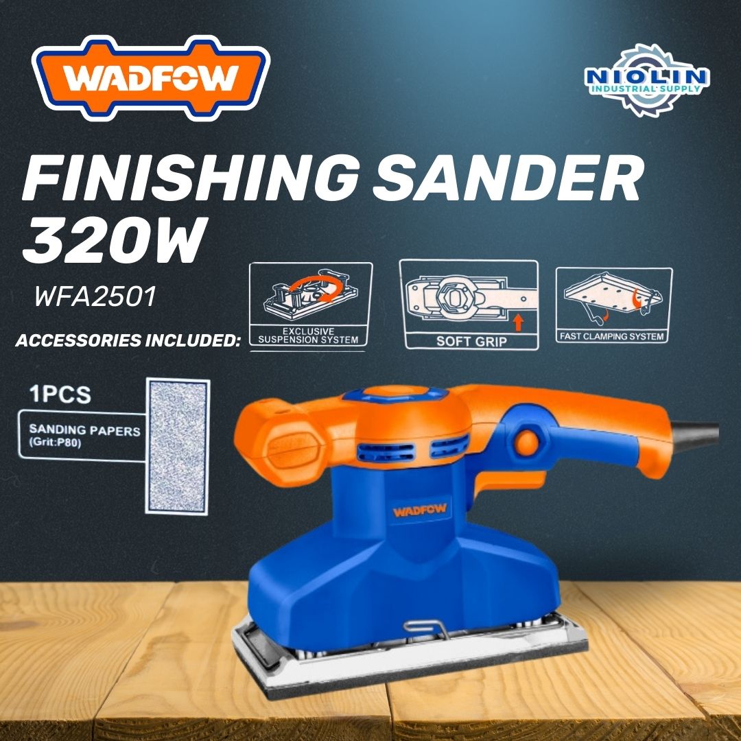 WADFOW FINISHING SANDER 320W – Niolin Industrial Supply