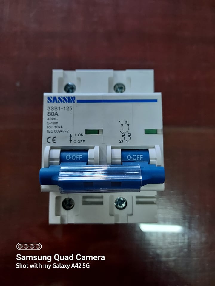 SASSIN Miniature Circuit Breaker ( 16A to 125A ) Sold per piece ...