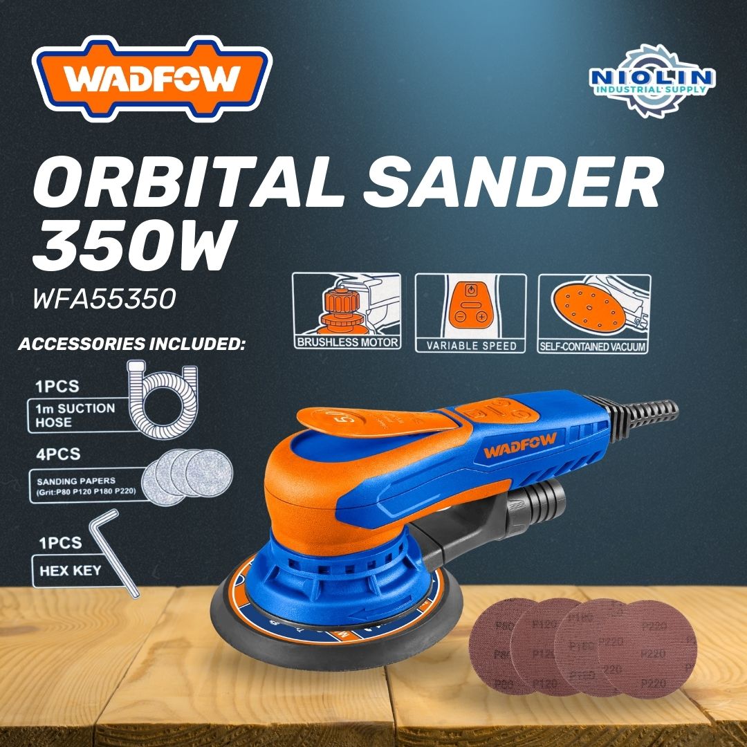 WADFOW ORBITAL SANDER – Niolin Industrial Supply