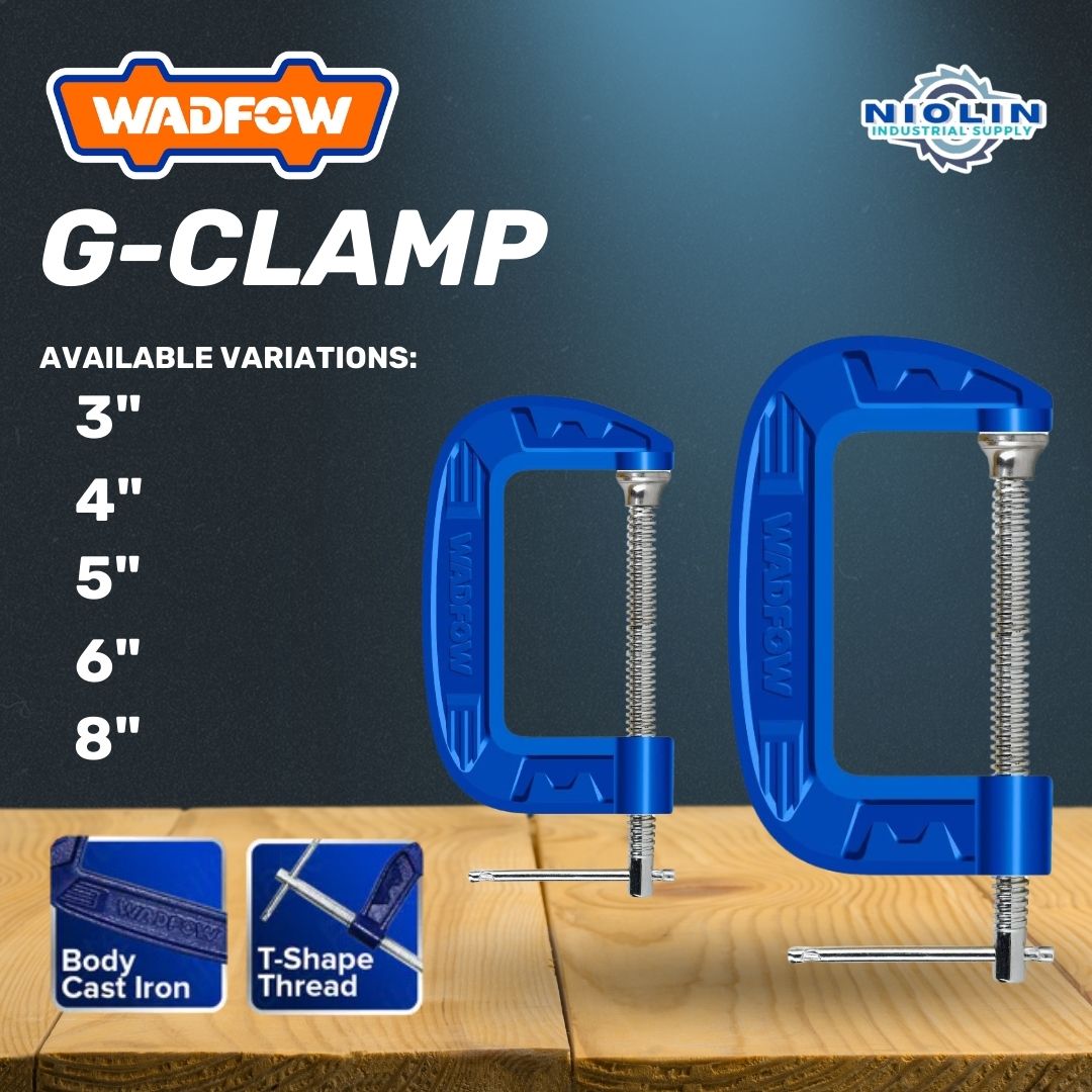 WADFOW G-CLAMP SOLD PER PIECE – Niolin Industrial Supply