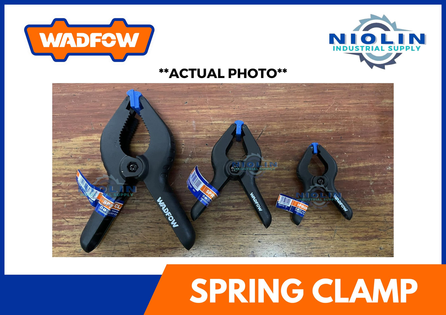 WADFOW Spring Clamp Sold per piece – Niolin Industrial Supply