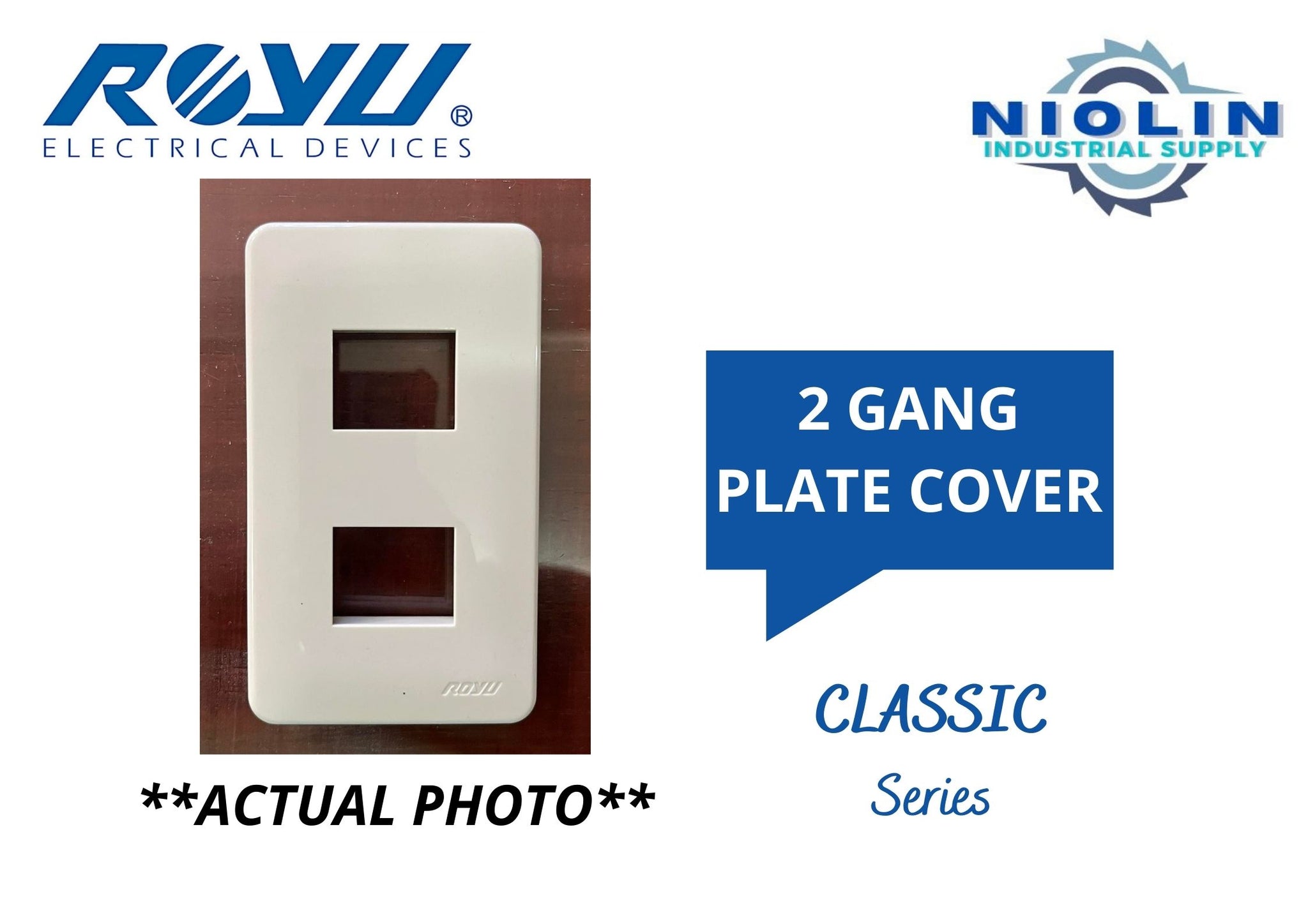 ROYU CLASSIC SERIES Switches, Outlets & Plates – Niolin Industrial Supply