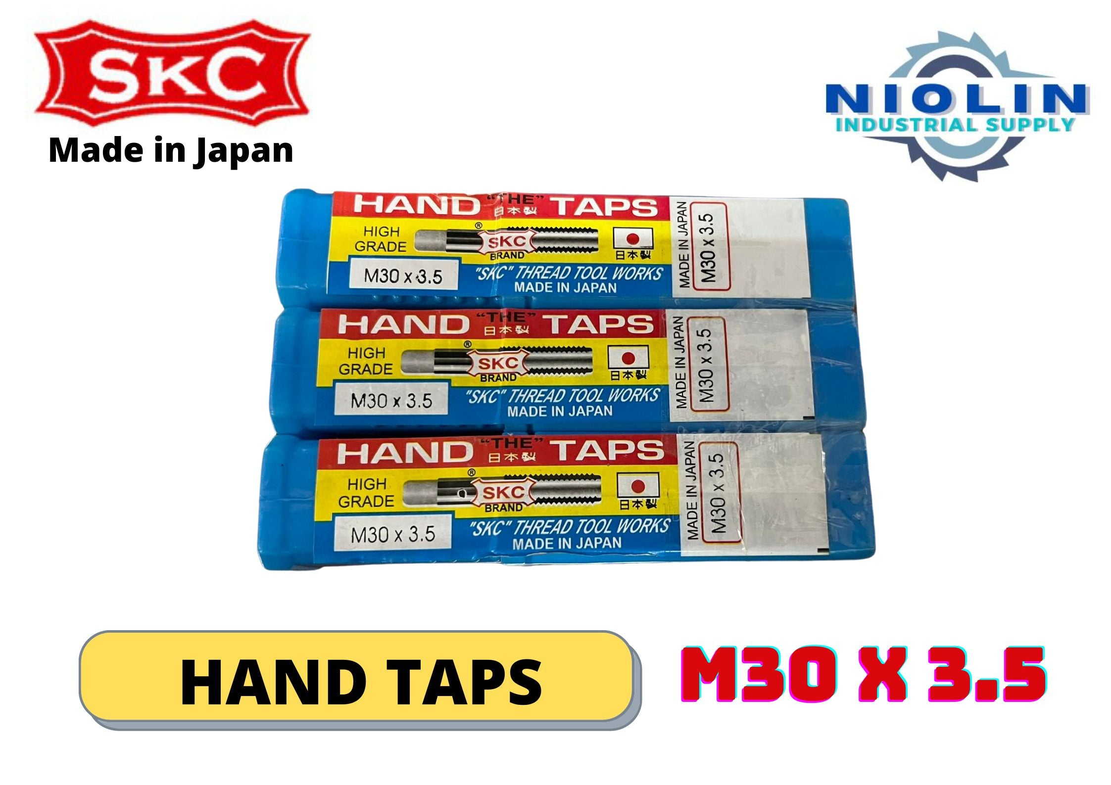SKC Hand Tap M30 x 3.5 – Niolin Industrial Supply