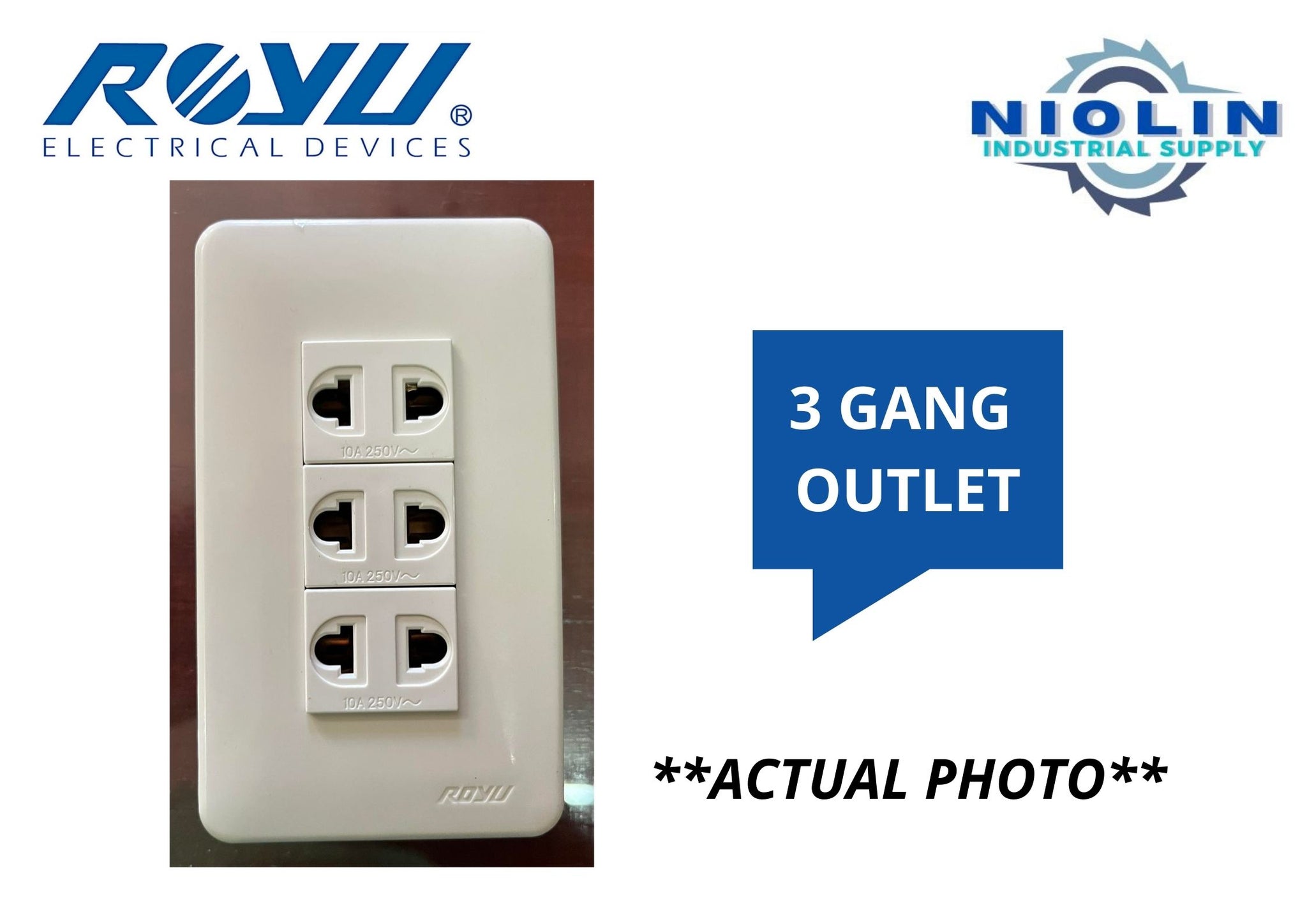 ROYU CLASSIC SERIES Switches, Outlets & Plates – Niolin Industrial Supply
