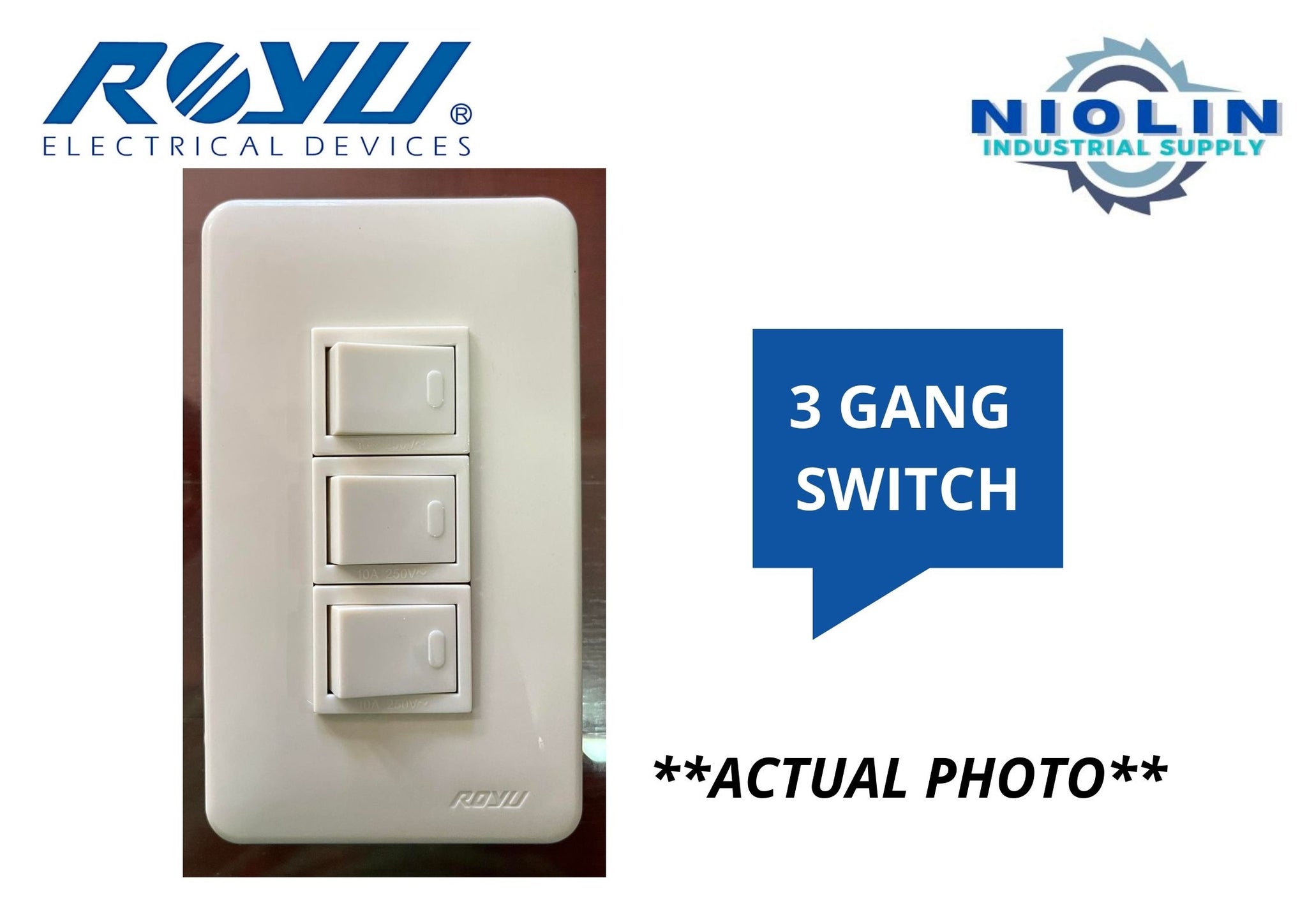 ROYU CLASSIC SERIES Switches, Outlets & Plates – Niolin Industrial Supply