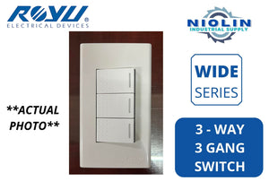 Royu 3 Way Wide Series Switch – Niolin Industrial Supply
