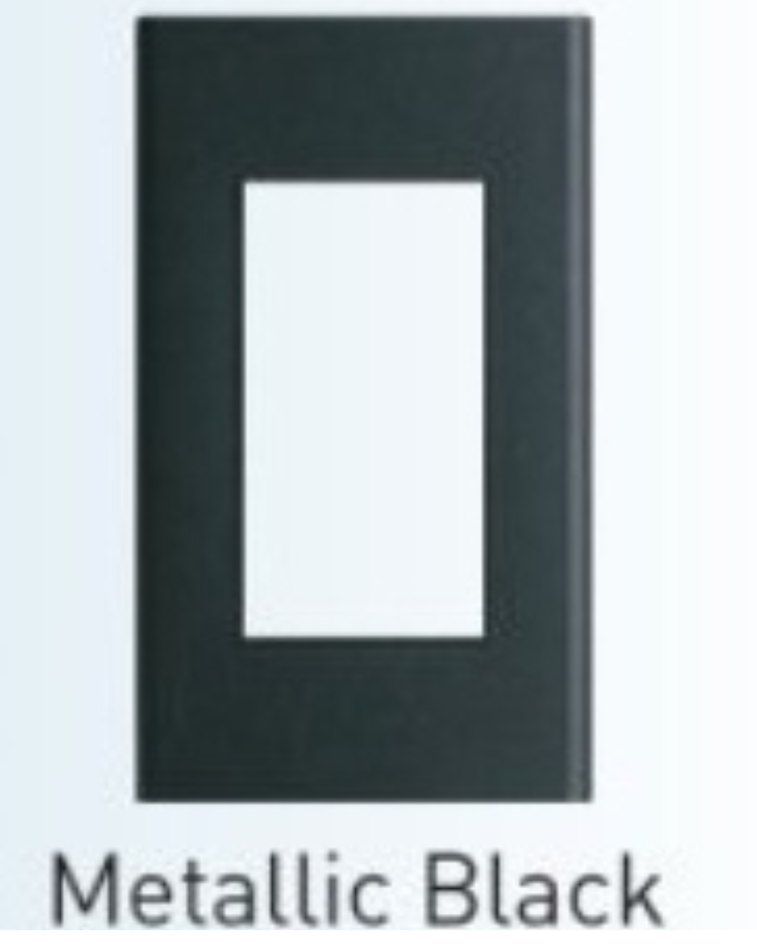 PANASONIC SLIM ART SERIES PLATE (METALIC BLACK) – Niolin Industrial Supply