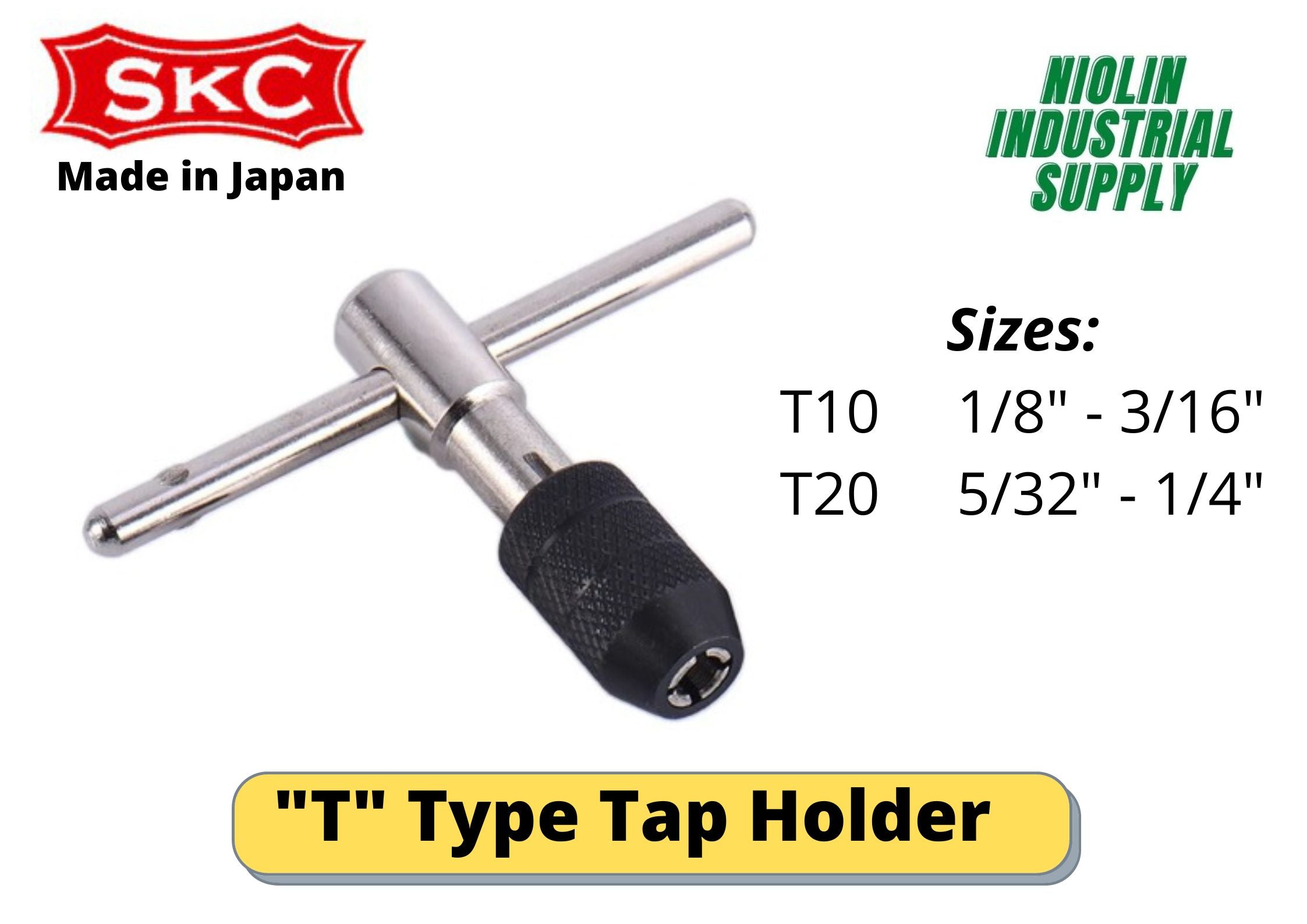 SKC T - Type Tap Holder ( T-10 / T-20 ) – Niolin Industrial Supply