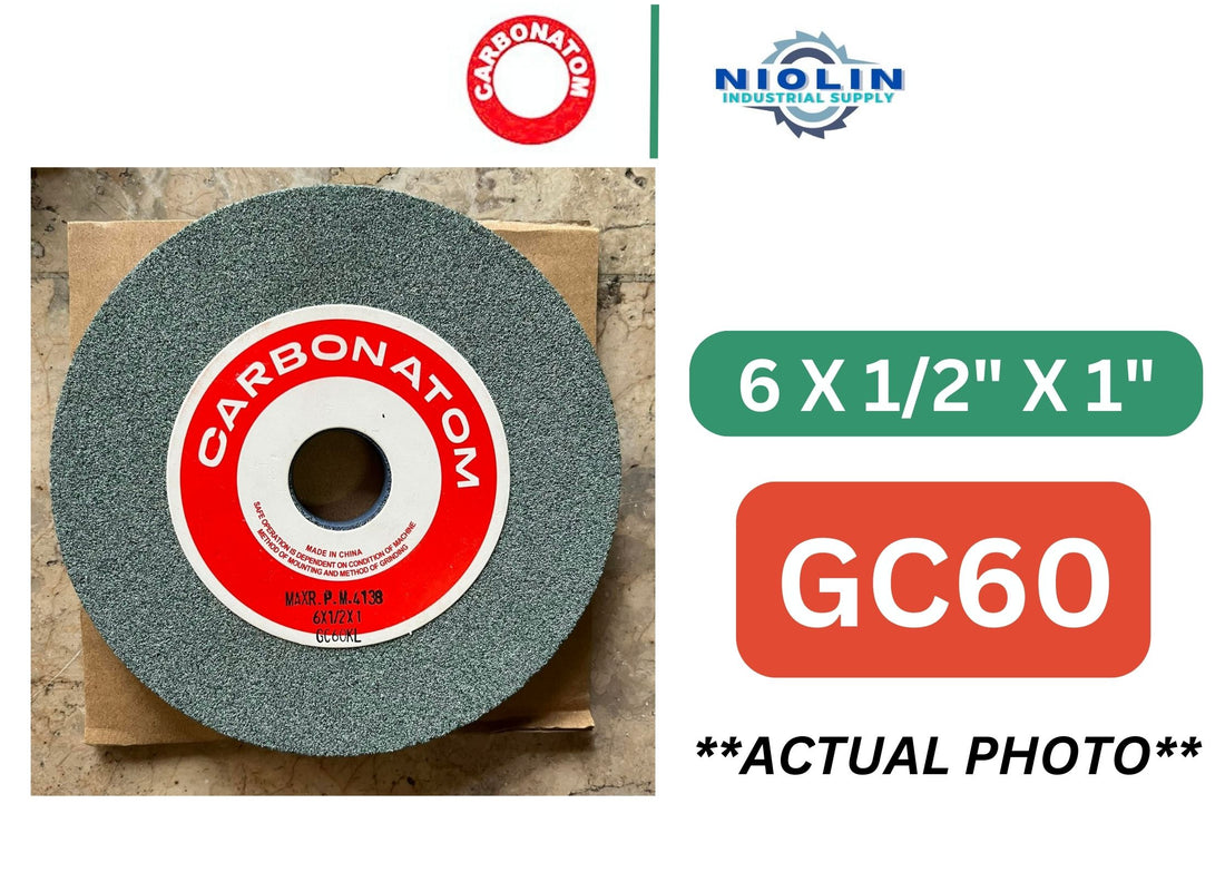 GREEN SILICONE CARBIDE Grinding Wheel CARBONATOM – Niolin Industrial Supply