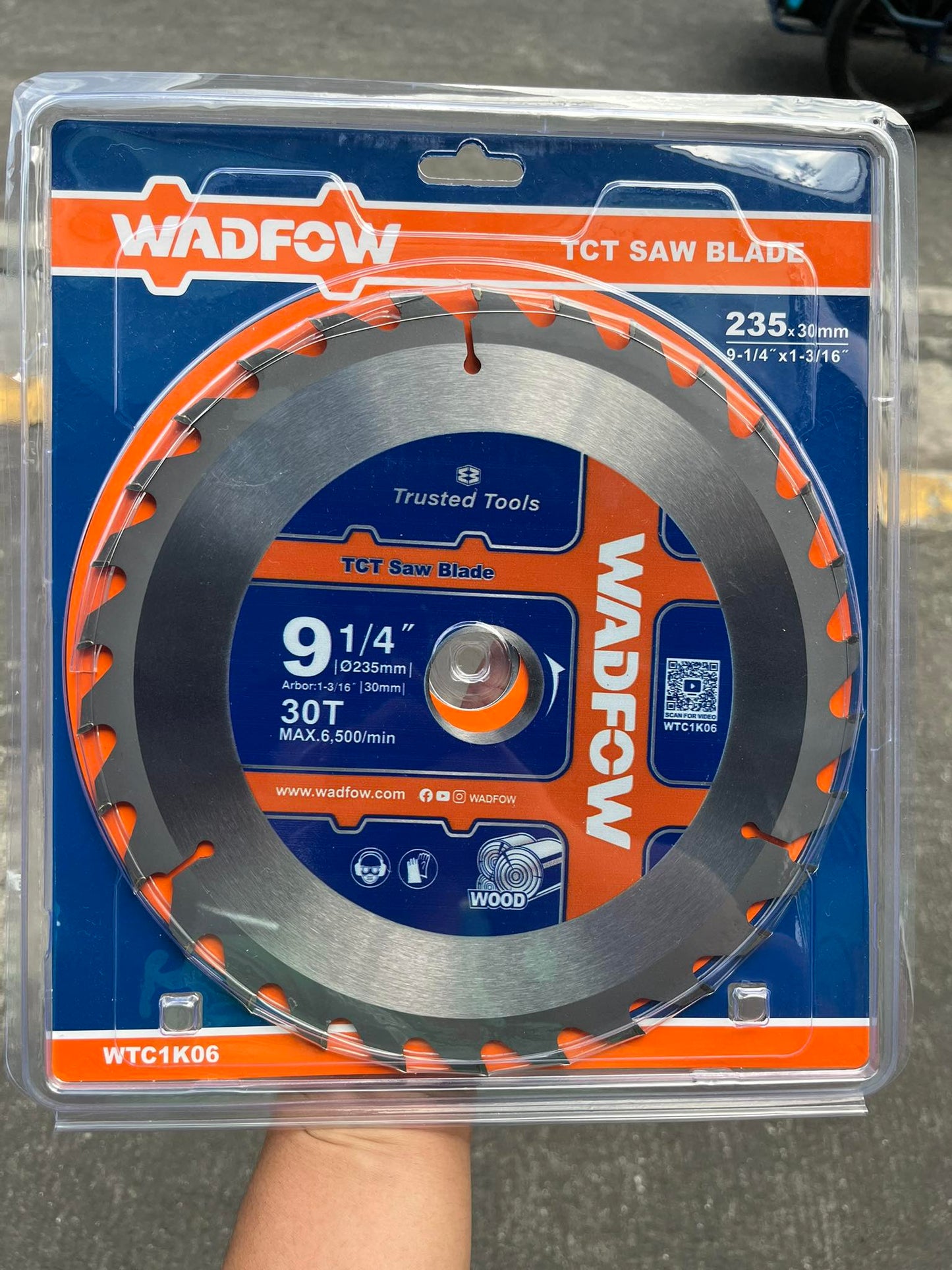 WADFOW TCT WOOD SAW CUTTING DISC BLADE – Niolin Industrial Supply