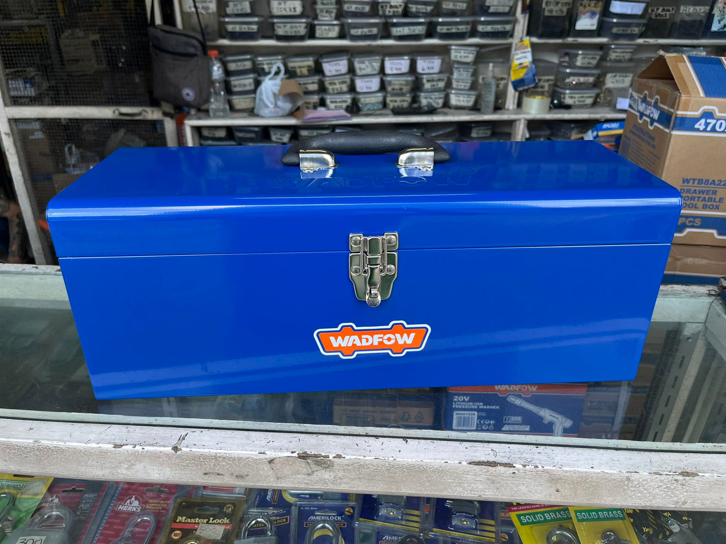 WADFOW 19 INCH METAL TOOL BOX – Niolin Industrial Supply