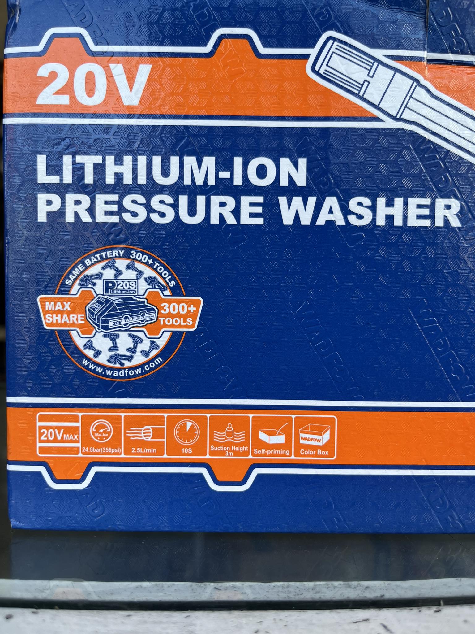 WADFOW LITHIUM-ION PRESSURE WASHER – Niolin Industrial Supply