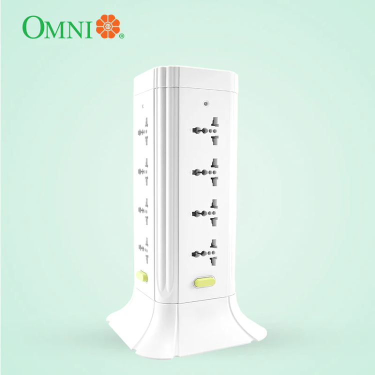 OMNI Universal Tower Extension Cord 16-Gang with Switch – Niolin ...