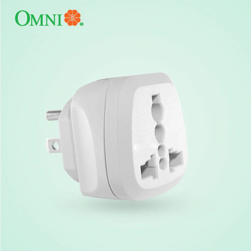 OMNI Universal Adapter with Ground 15A – Niolin Industrial Supply