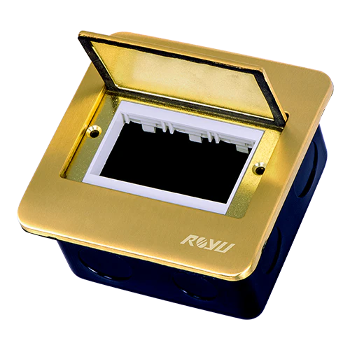 ROYU Floor Receptacle Fixture - Bronze – Niolin Industrial Supply