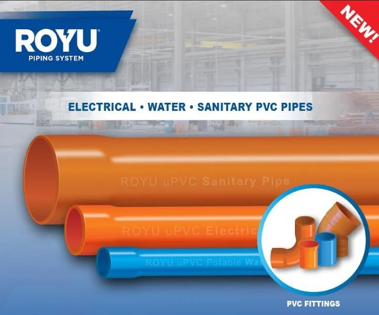 ROYU ORANGE PVC WYE REDUCER – Niolin Industrial Supply