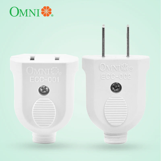 OMNI 1 Set Cord Connector Body (Male + Female) 10A 250V - ECC-012-PK ...
