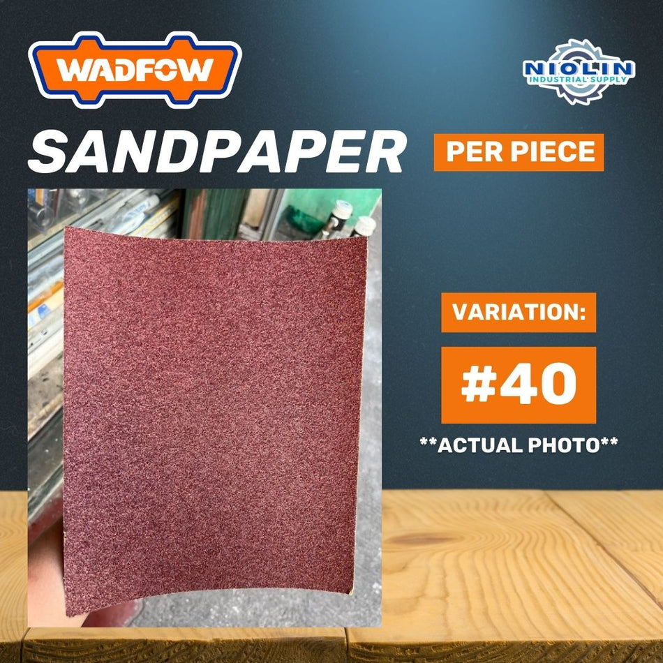 WADFOW SAND PAPER FINISHING PER PIECE – Niolin Industrial Supply