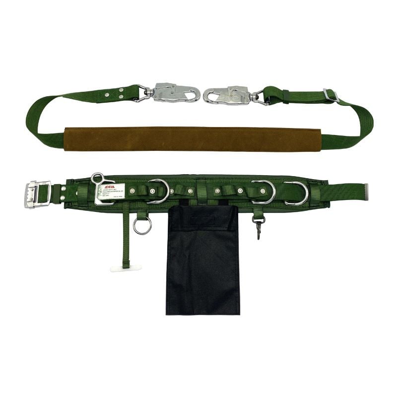 ADELA LINEMAN BODY BELT w/ POLE STRAP – Niolin Industrial Supply