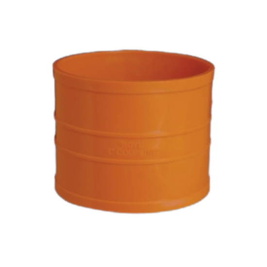 ROYU ORANGE PVC SANITARY COUPLING – Niolin Industrial Supply