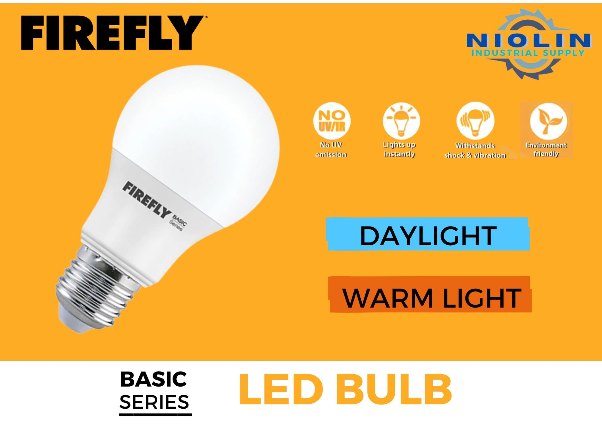 ORIGINAL FIREFLY LED BULB – Niolin Industrial Supply