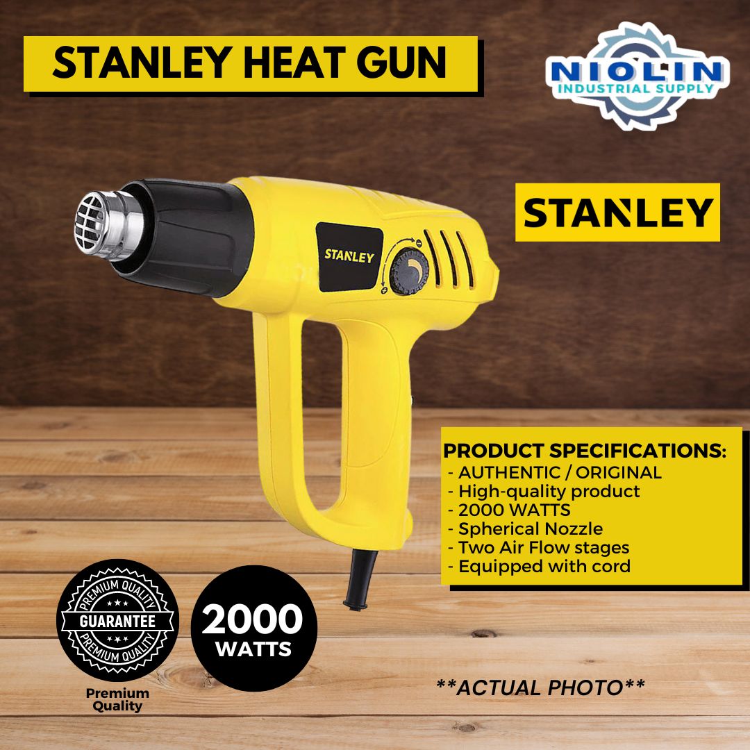 STANLEY HEAT GUN 2000W – Niolin Industrial Supply