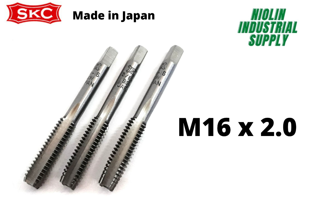 SKC Hand Taps (M16 x 2.0) – Niolin Industrial Supply