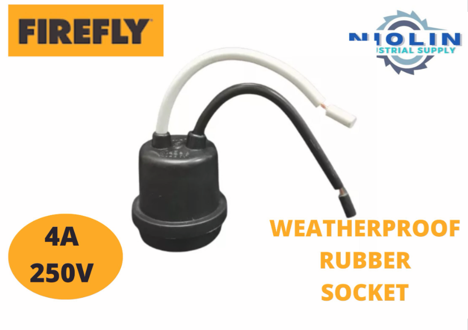 FIREFLY Weatherproof Rubber Socket – Niolin Industrial Supply