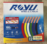 ROYU THHN Stranded Wire #12 ( 3.5mm² ) 150 Meters per Box – Niolin ...
