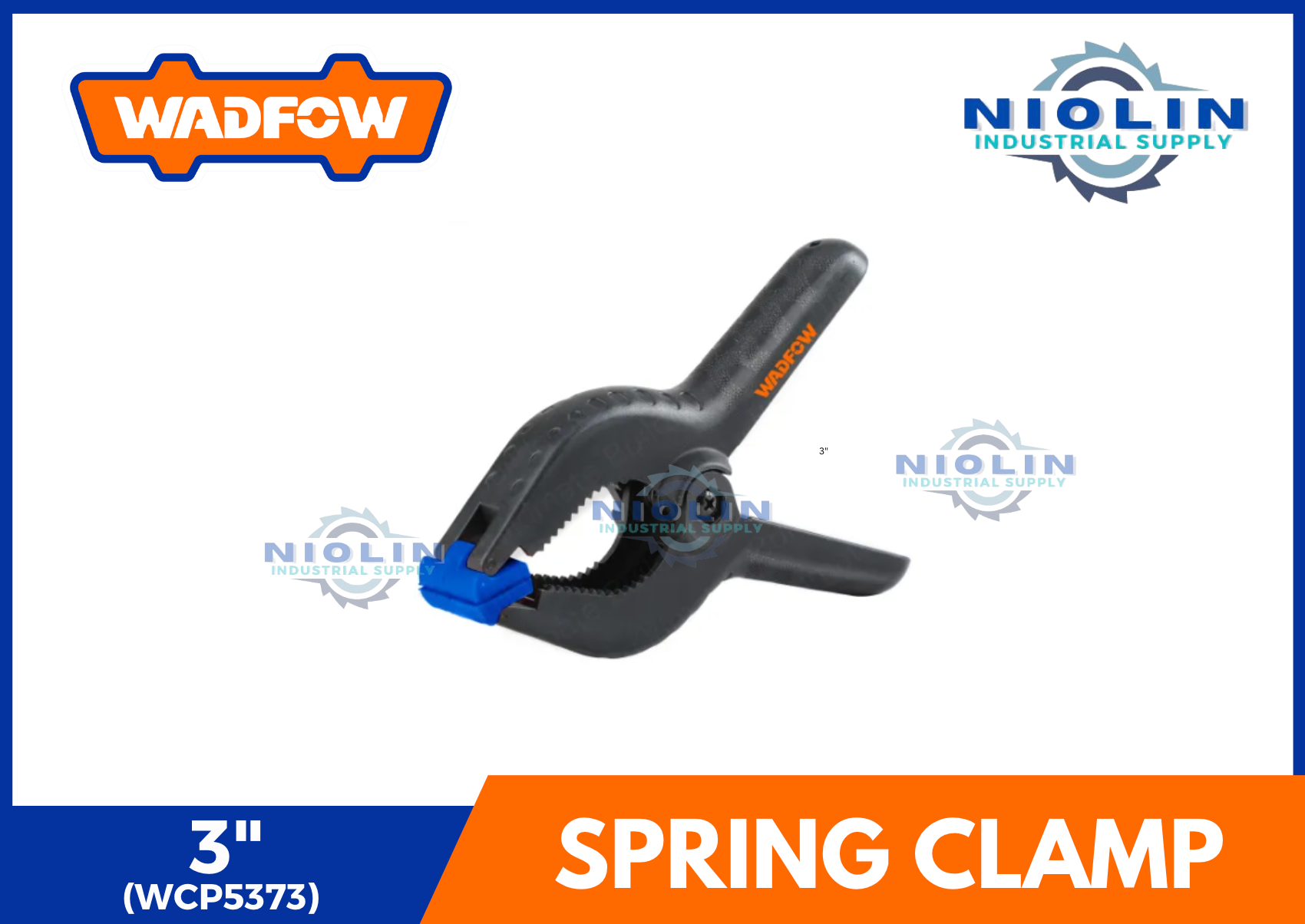 WADFOW Spring Clamp (3 inches) – Niolin Industrial Supply