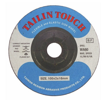 TAILIN FLEXIBLE GRINDING DISC (stainless steel 4inch) – Niolin ...