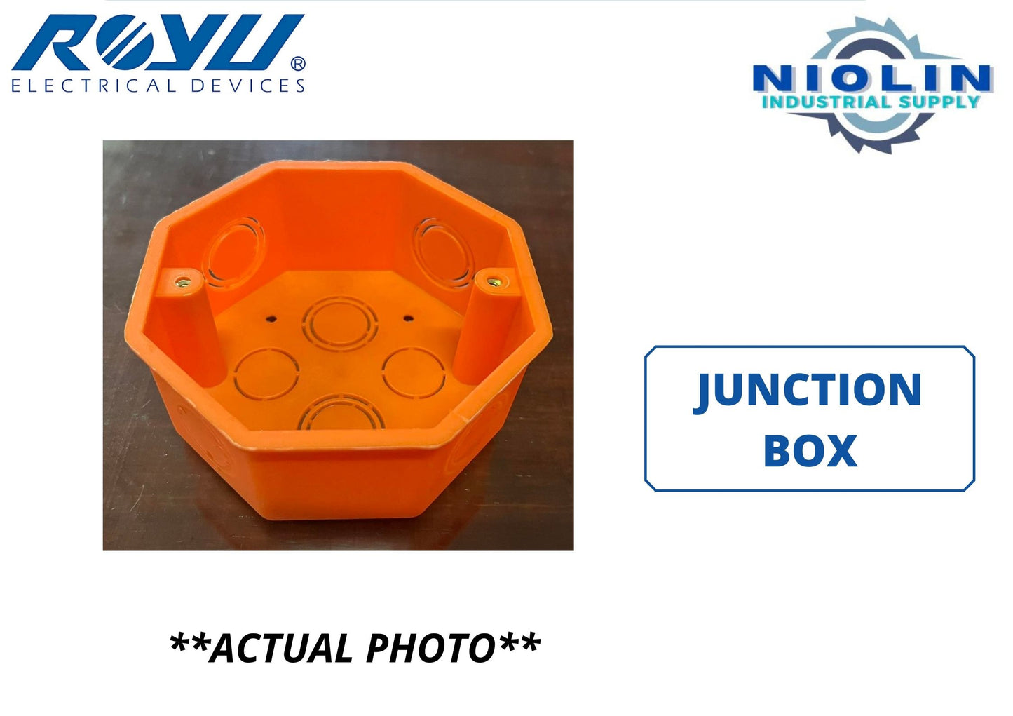 ROYU ( UTILITY / JUNCTION OR SQUARE BOX ) sold per piece – Niolin ...