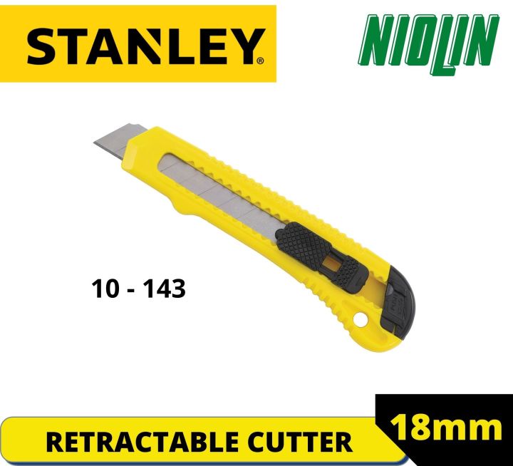 Stanley Retractable Pocket Cutter 18mm – Niolin Industrial Supply